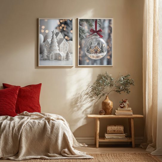 Magisk Julkula Poster Jultavla | Madde Design